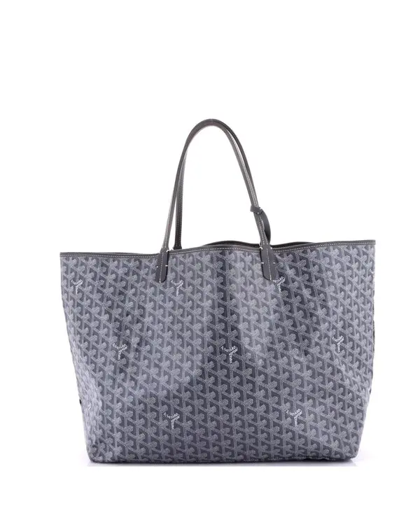 Goyard Gm Saint Louis Tote Coated Canvas - Gray