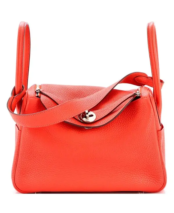 Hermès 26 Lindy Bag Clemence - Red