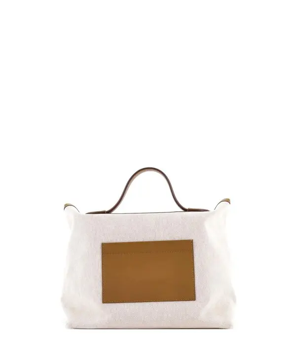 Hermès 35 24/24 Bag Canvas And Swift - Neutral