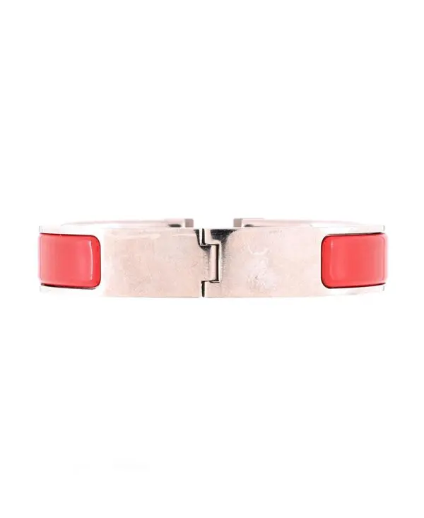 Hermès Narrow Clic H Bracelet - Enamel