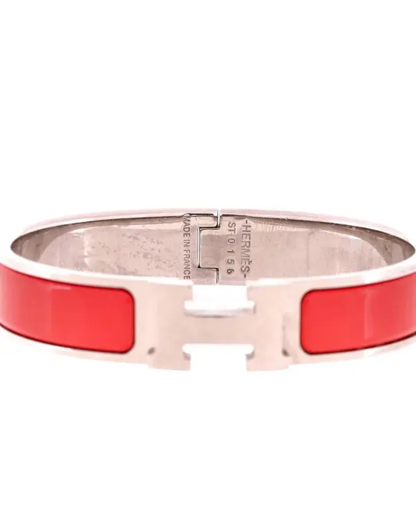 Hermès Narrow Clic H Bracelet - Enamel