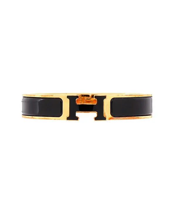 Hermès Narrow Clic H Bracelet - Enamel