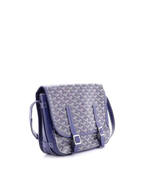 Goyard Mm Belvedere Messenger Bag Coated Canvas