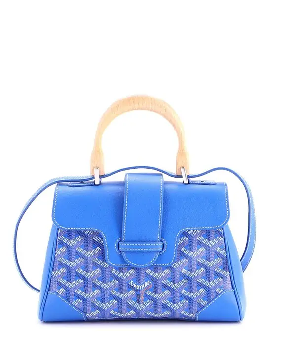 Goyard Saigon Top Handle Bag - Blue
