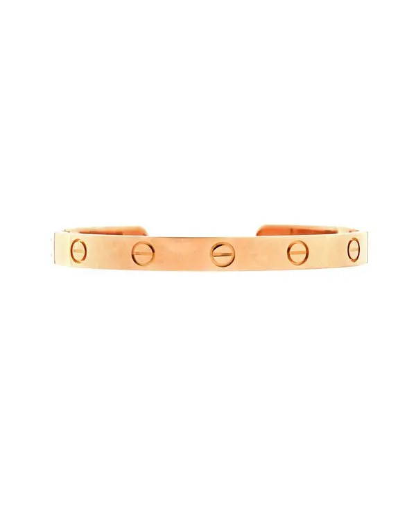 CARTIER Love Cuff Bracelet - Pink