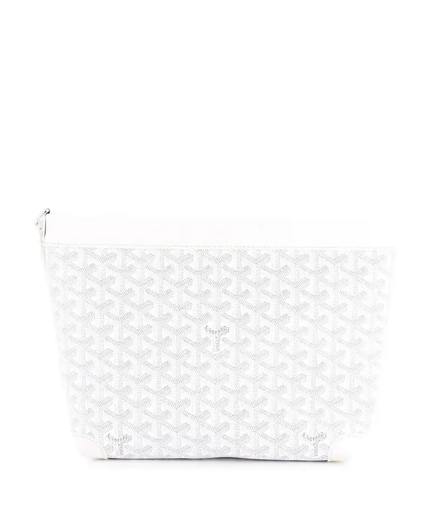 Goyard Goyardine Conti Pouch - White
