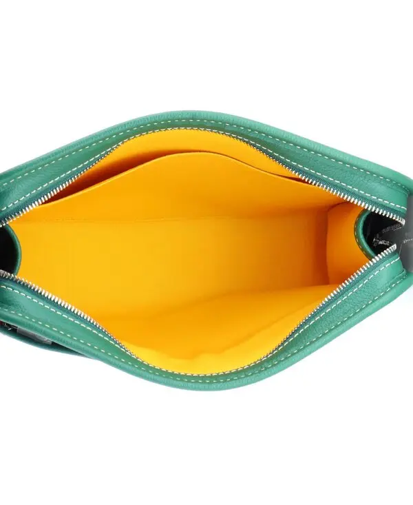 Goyard Mm Jouvence Toiletry Pouch Coated Canvas - Green