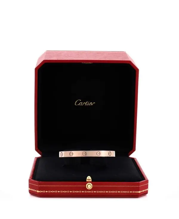 CARTIER Love Cuff Bracelet 18k Gold