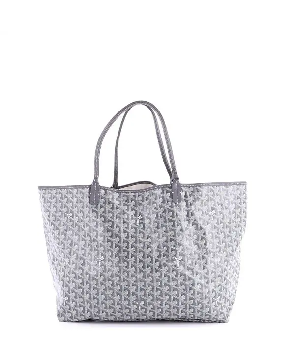 Goyard Gm Saint Louis Tote Coated Canvas - Gray