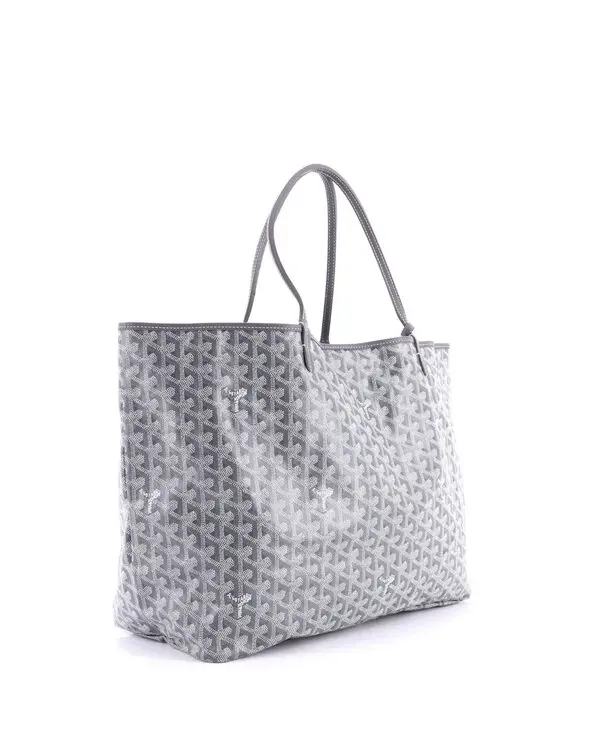 Goyard Gm Saint Louis Tote Coated Canvas - Gray