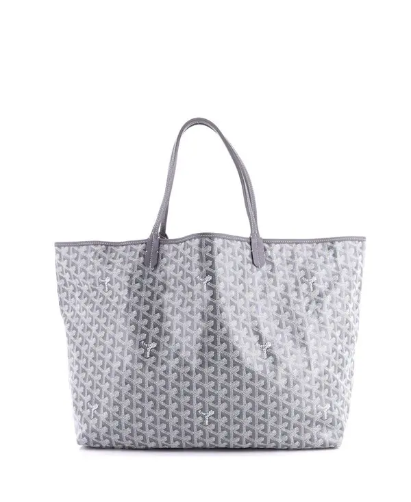 Goyard Gm Saint Louis Tote Coated Canvas - Gray