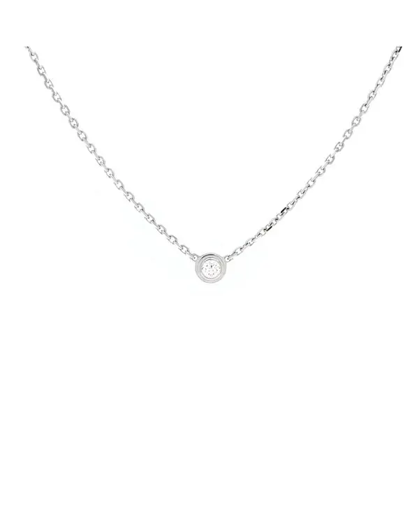 CARTIER Xs D'amour Pendant Necklace 18k Gold And Diamond,16.25 - White