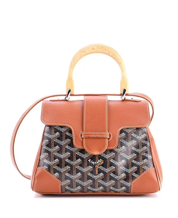 Goyard Saigon Top Handle Bag - Brown