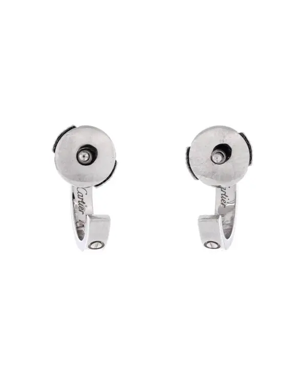 CARTIER Small Love Hoop Earrings 18k Gold