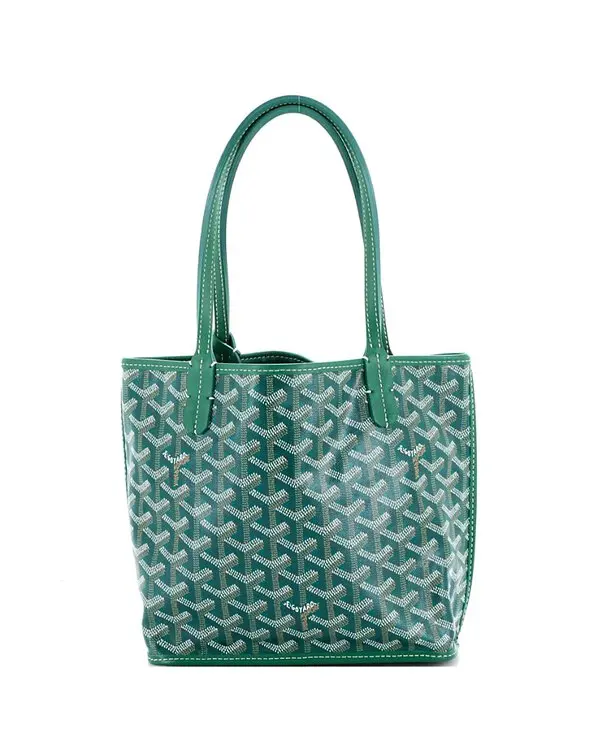 Goyard Anjou Reversible Tote Coated Canvas - Green