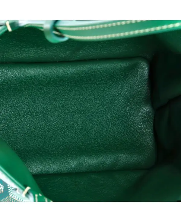 Goyard Anjou Reversible Tote Coated Canvas - Green