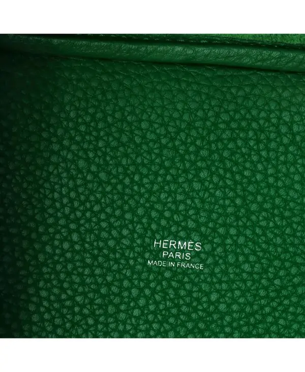 Hermès Picotin Lock Bag Pm Clemence - Green