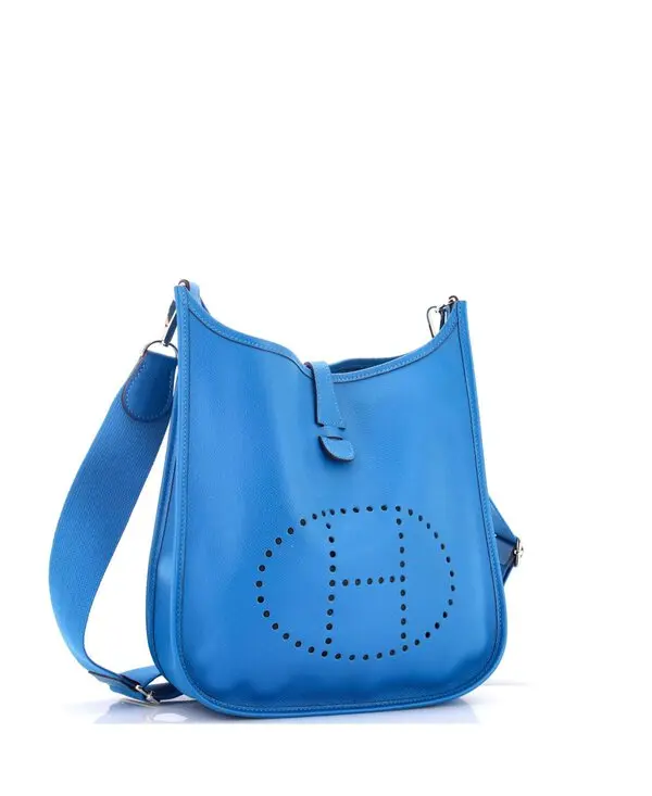 Hermès Pm Evelyne Bag Gen Iii Epsom - Blue