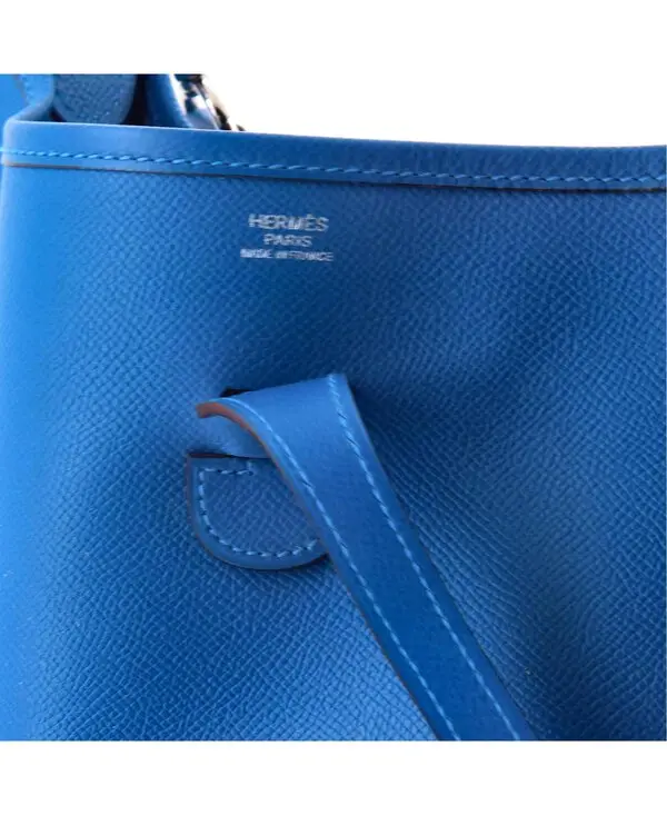 Hermès Pm Evelyne Bag Gen Iii Epsom - Blue