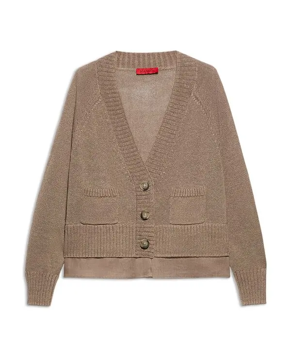 Max & Co. Mcodetto Linen Blend Jacket