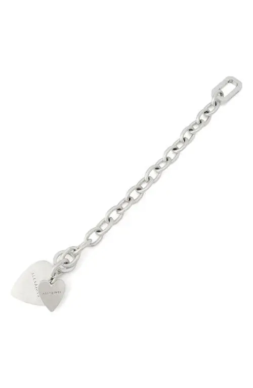 ALLSAINTS Double Heart Chain Link Bracelet