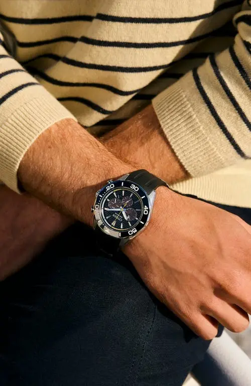 Citizen Endeavor Eco-drive Chronograph Strap Watch
