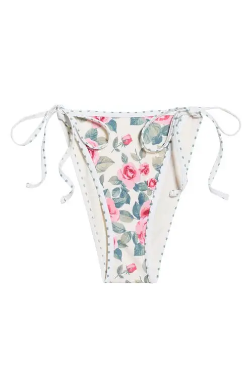 PACSUN Juno Side Tie Bikini Bottoms - Floral