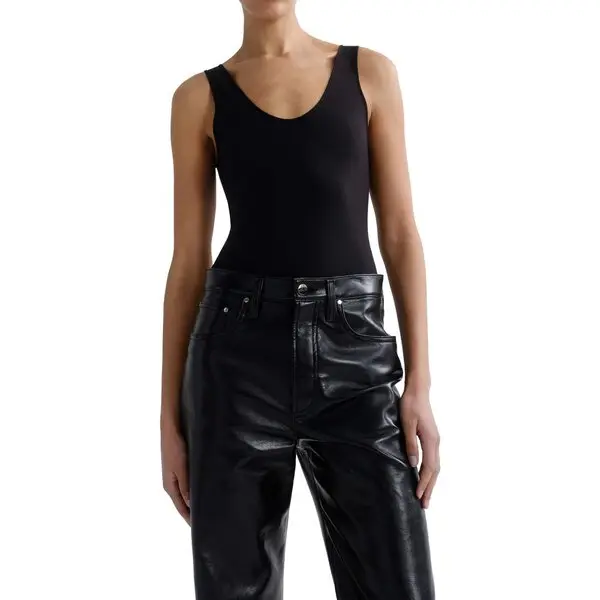 AGOLDE Tora Bodysuit - Black