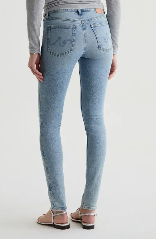 Ag Quinn Low-rise Cigarette Jeans - Angelic