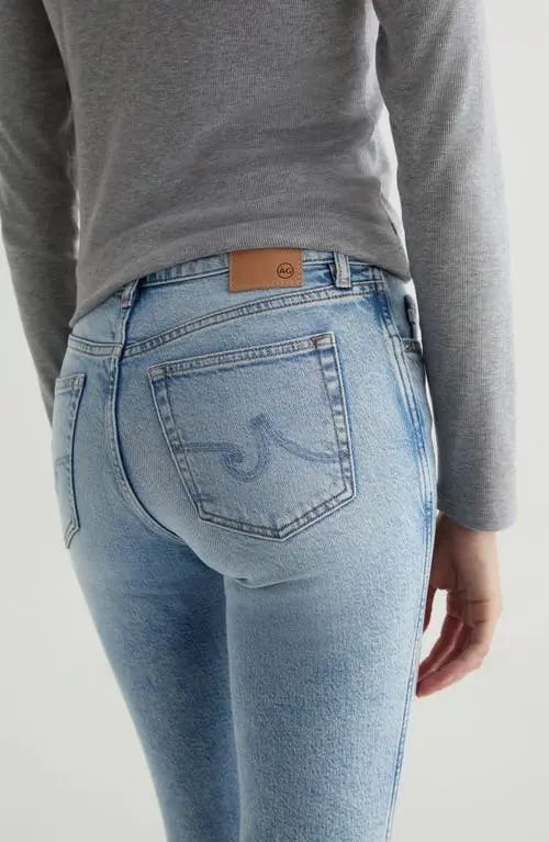 Ag Quinn Low-rise Cigarette Jeans - Angelic