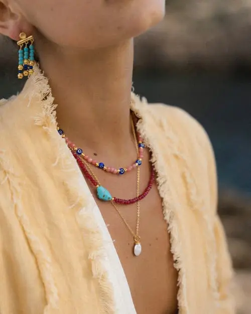 OTTOMAN HANDS Felice Beaded Necklace