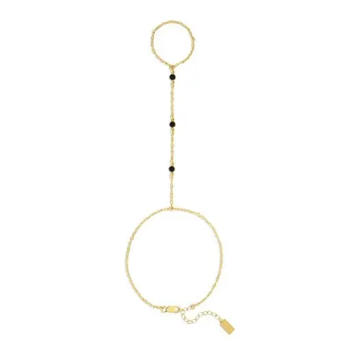 SET & STONES Hana 14k Gold Pendant Necklace - Gold/august