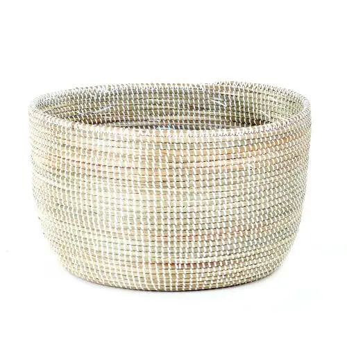 AFRICAN MODERN Solid Knitting Basket