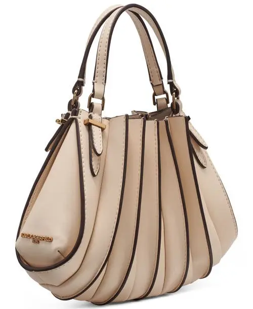 Karl Lagerfeld Paris Ikon Handheld Clutch - Brie