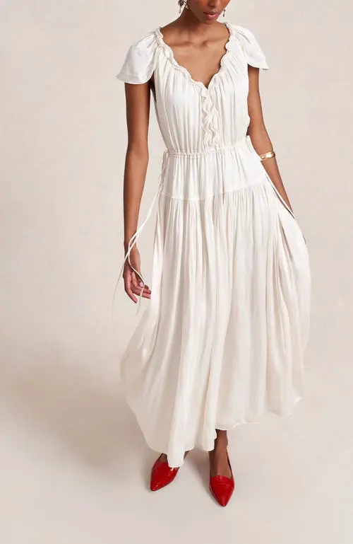 LA LIGNE Sienna Maxi Dress - Ivory