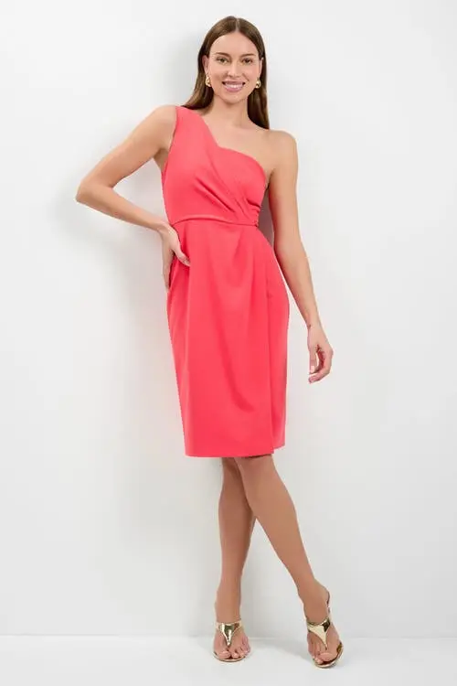 Trina Turk Carlotta One-shoulder Dress