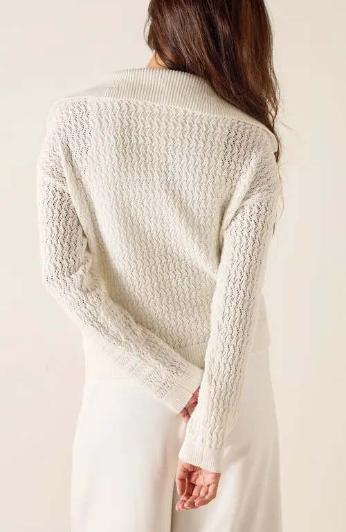 VOYAGEUR BY MERSEA Simone Quarter Zip Sweater