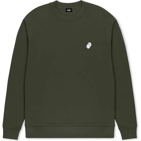 DALIX Relaxed Fit Fleece Crewneck Sweatshirt - Cypress