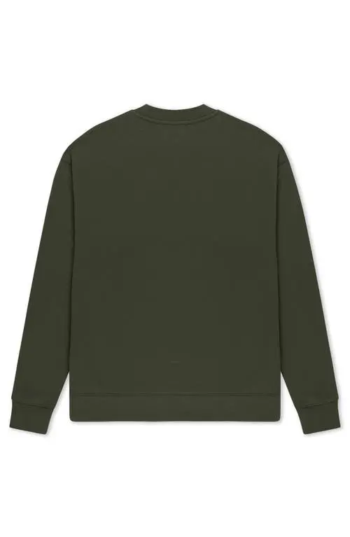 DALIX Relaxed Fit Fleece Crewneck Sweatshirt - Cypress