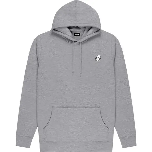 DALIX Fleece Hooded Sweatshirt - Athletic Heather