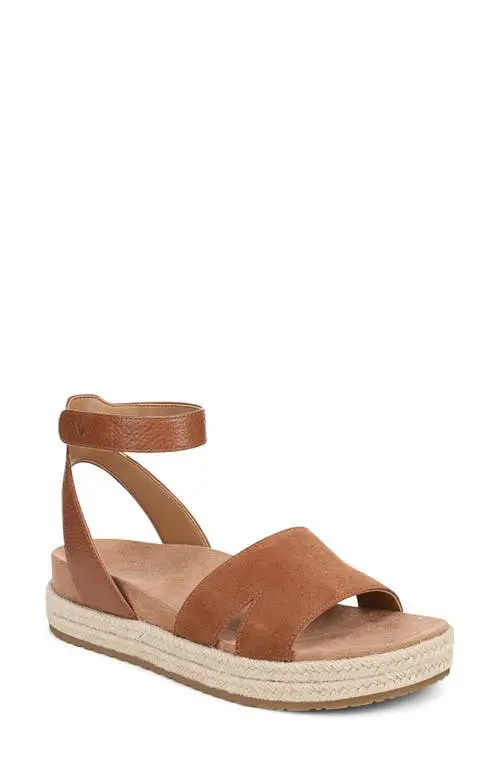 Vionic Yucca Ankle Strap Sandal - Tan