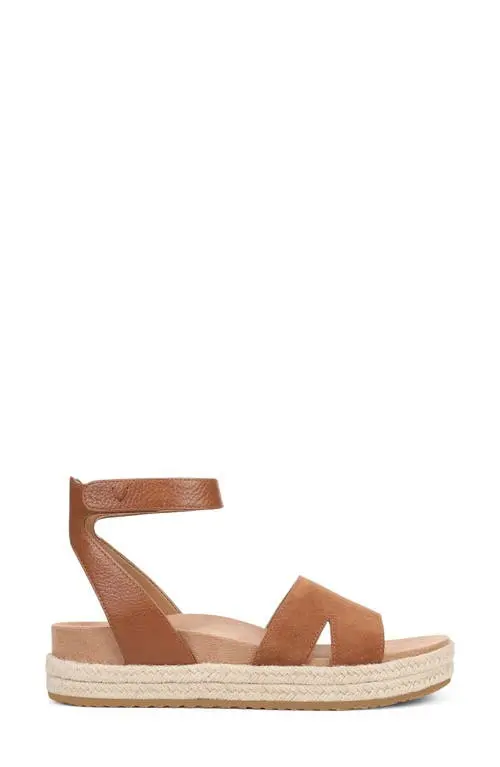 Vionic Yucca Ankle Strap Sandal - Tan