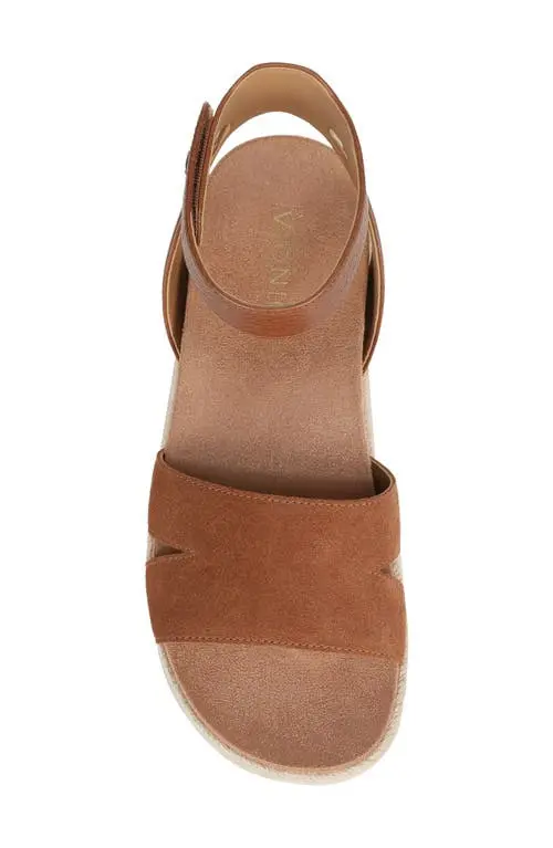 Vionic Yucca Ankle Strap Sandal - Tan