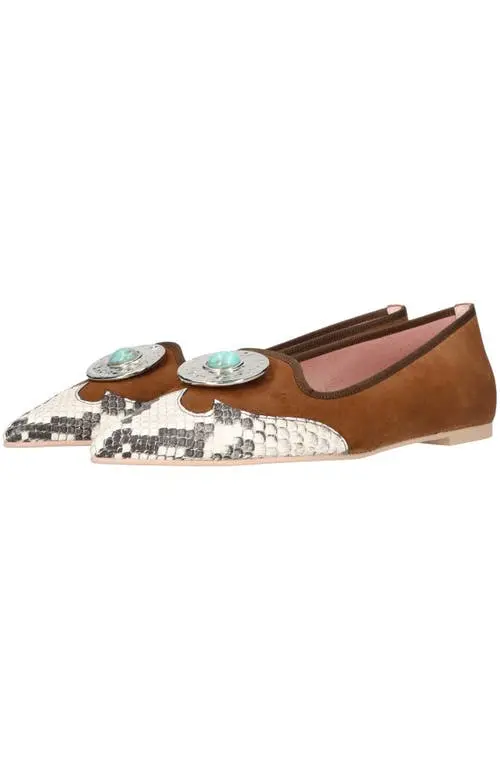 Pretty Ballerinas Cowboy Pointed Toe Loafer