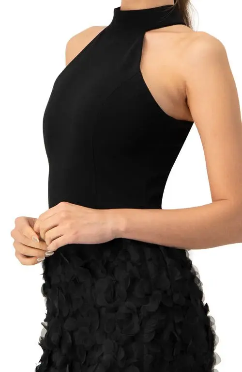 IVONNE Halter Neck Short Dress