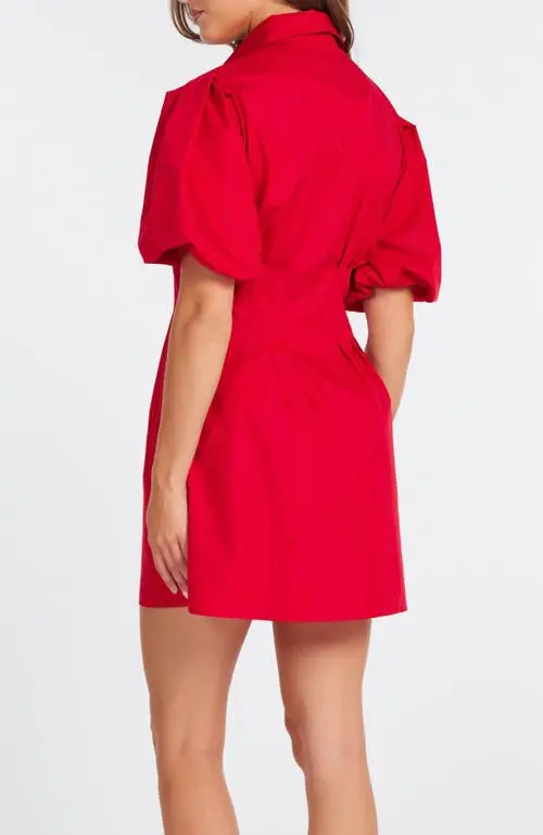 BISHOP + YOUNG Jacqueline Bubble Sleeve Mini Dress