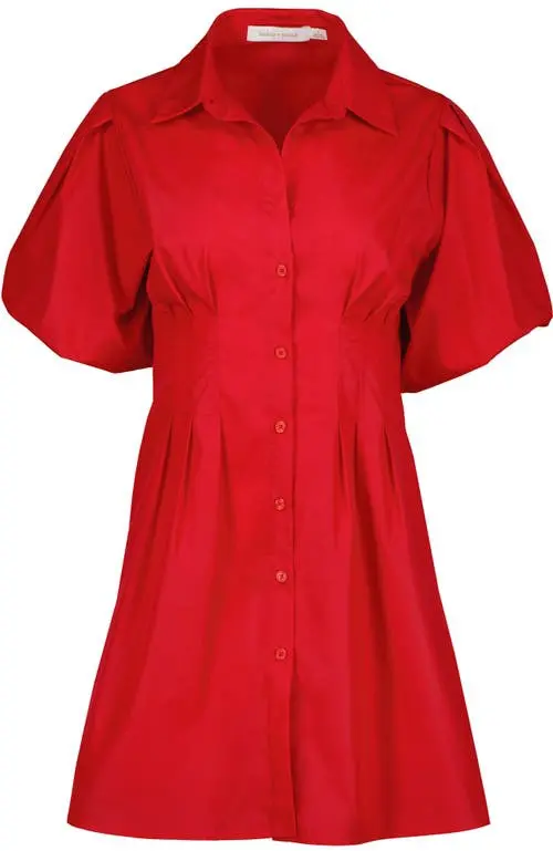 BISHOP + YOUNG Jacqueline Bubble Sleeve Mini Dress