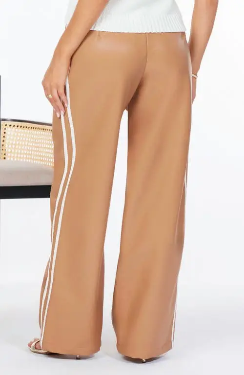 BISHOP + YOUNG Faux Leather Track Pant