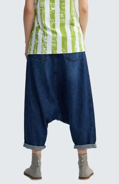 LUUKAA Rowan Sculptural Harem Pants