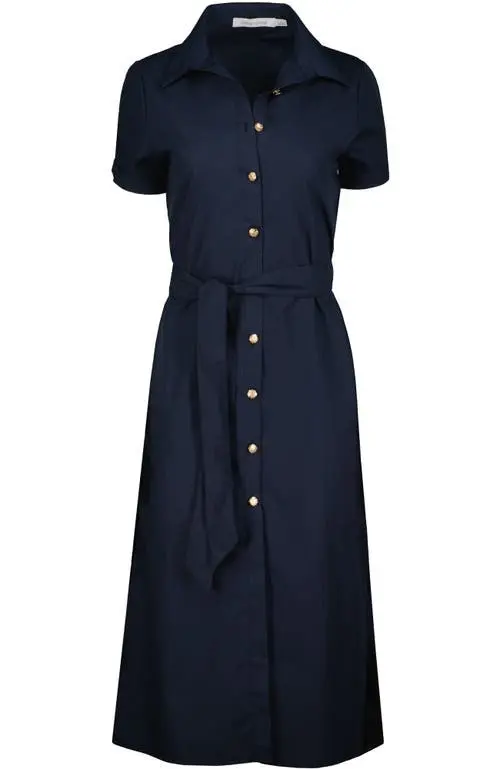 BISHOP + YOUNG Lauren Button Front Shirt Dress